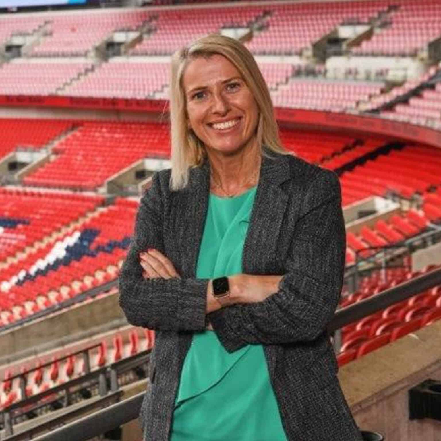 Stacey Mullock at the Festival Of Women's Football Awards